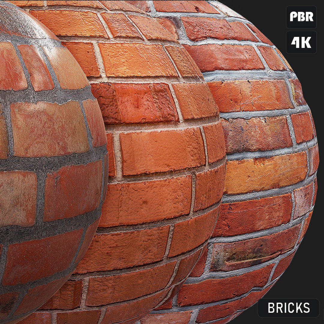 PBR Bricks textures - TurboSquid 1536457