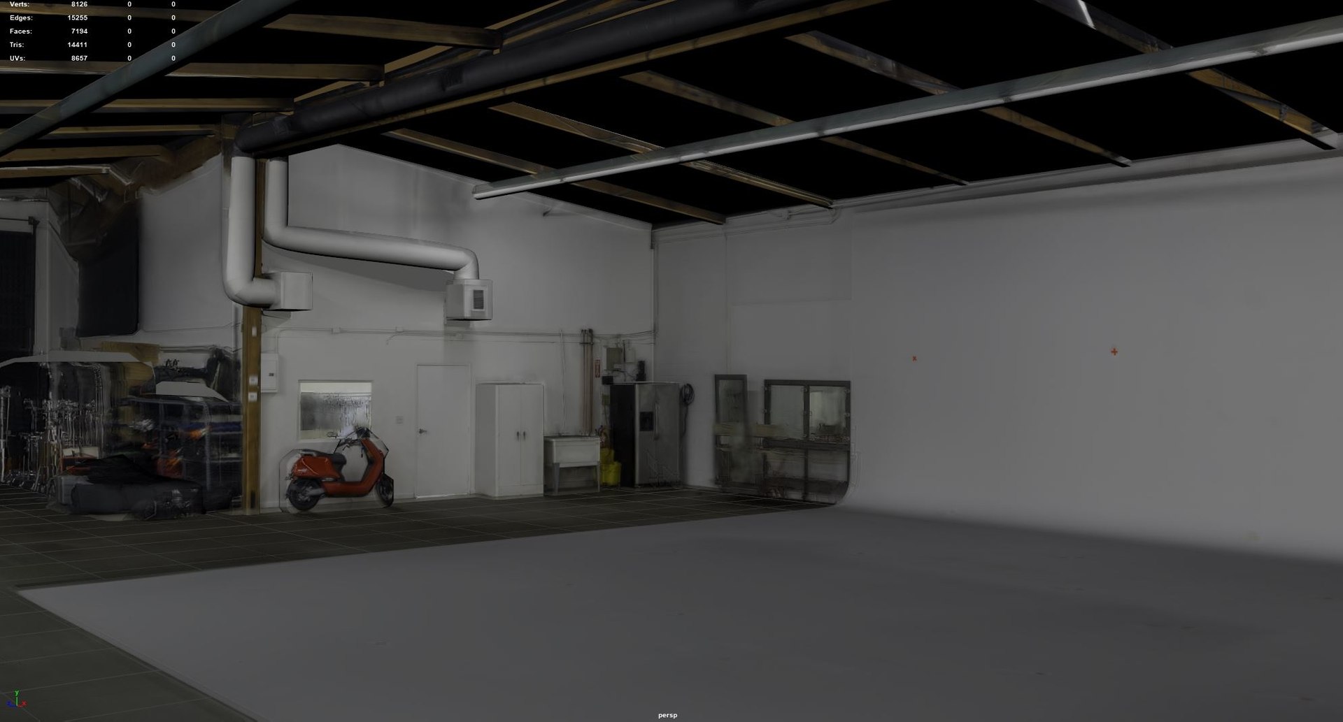 Studio Cyc Low Poly Scan With HDR Panorama 3D Model - TurboSquid 1848324