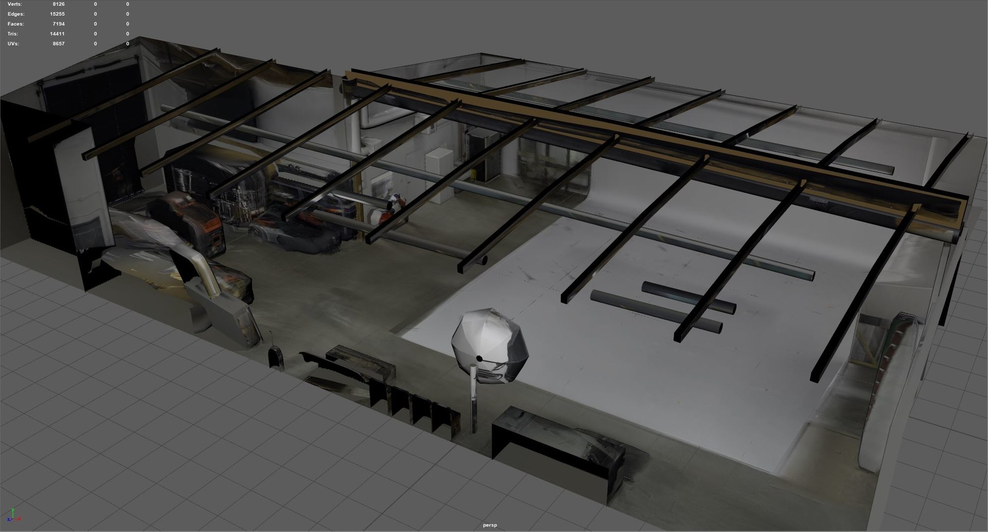 Studio Cyc Low Poly Scan With HDR Panorama 3D Model - TurboSquid 1848324