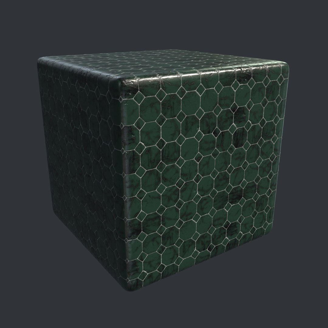Marble Floor Tile 012 (4K - PBR 2 Types Metal/Rough & Specular ...