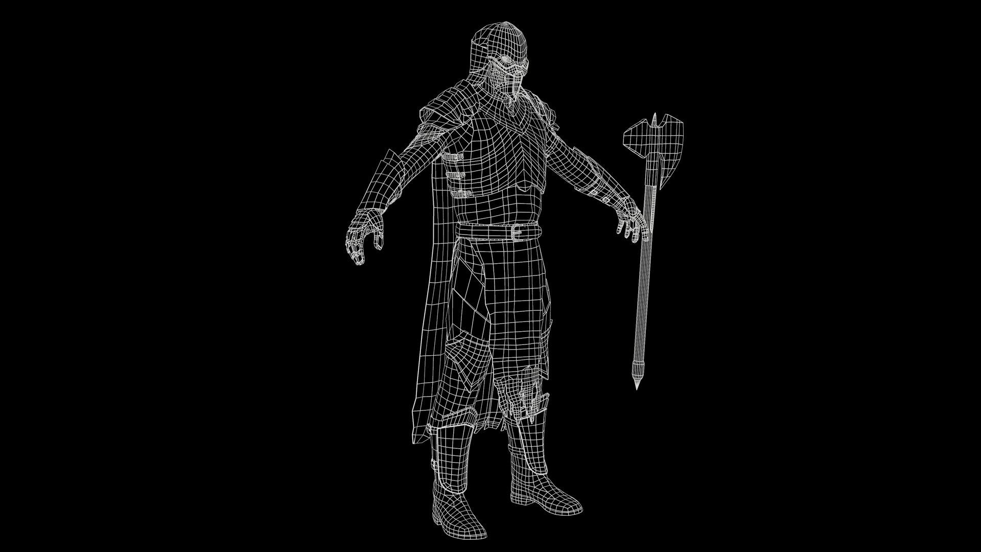 3D Evil Low-poly - TurboSquid 1567733