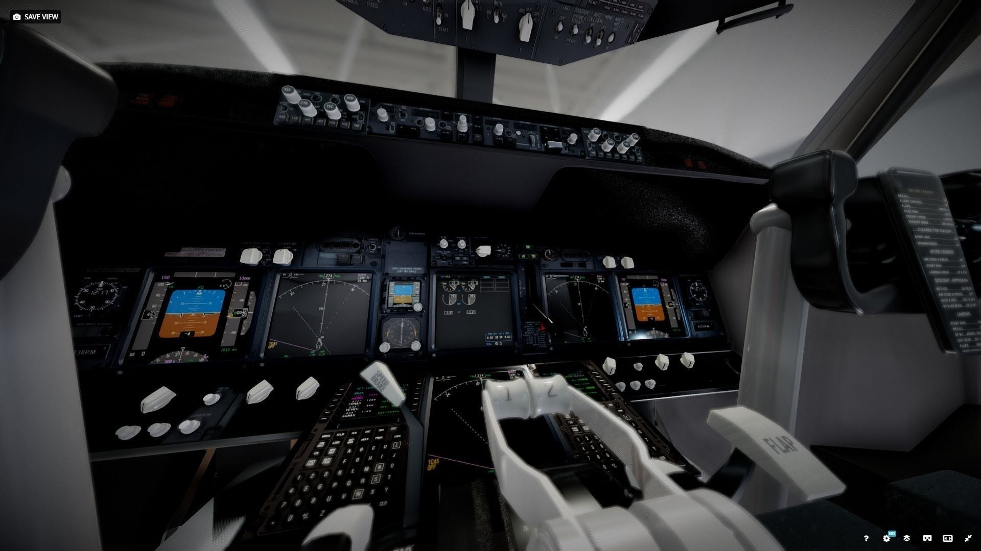 Boeing 737 Airplane Cockpit Model - TurboSquid 1570541