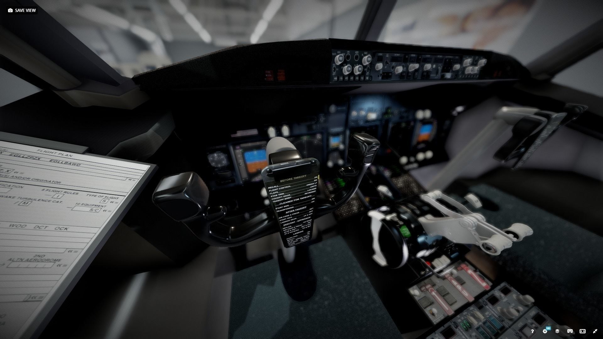Boeing 737 Airplane Cockpit Model - TurboSquid 1570541