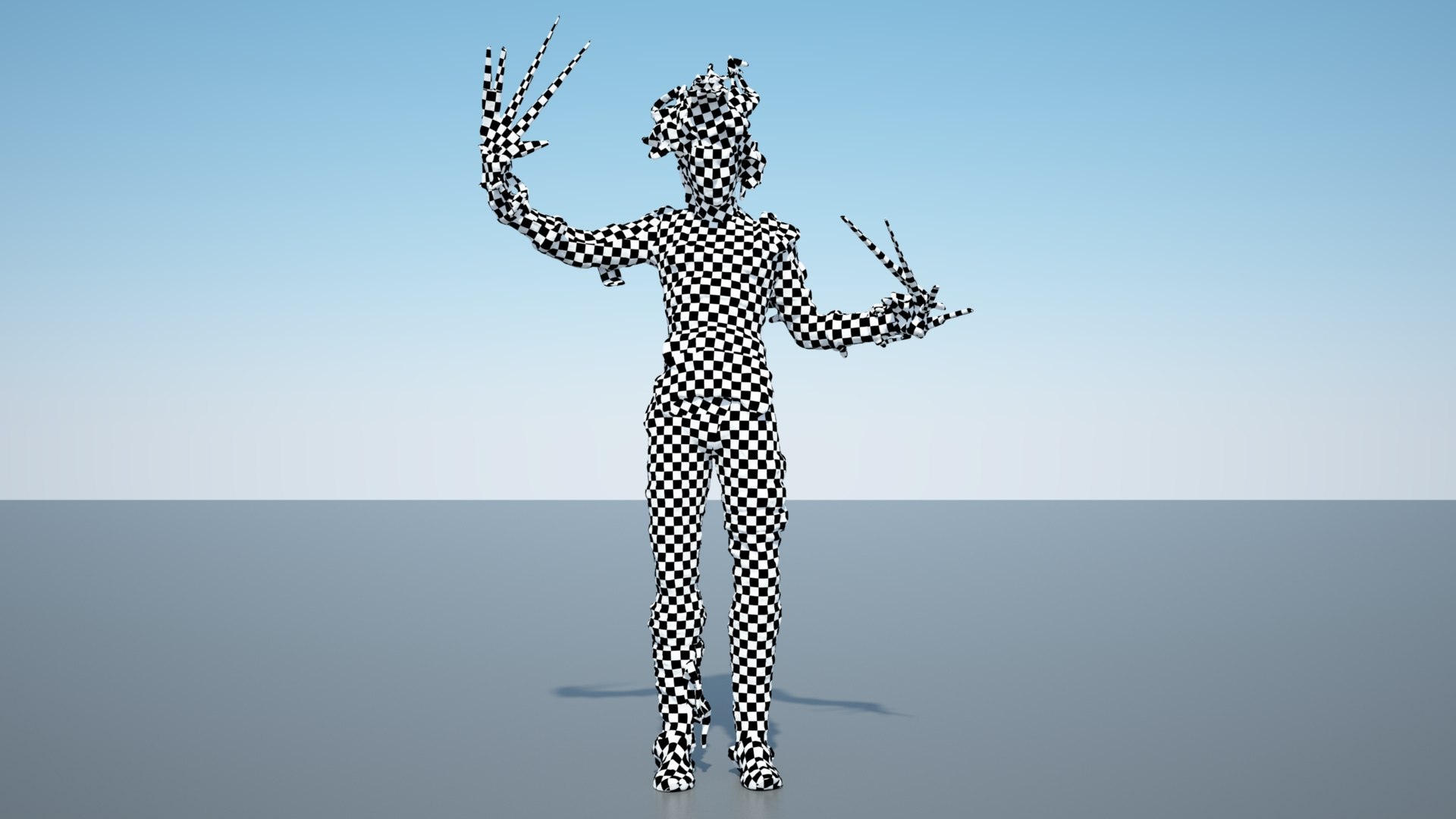 3D edward scissorhands action figure - TurboSquid 1571219