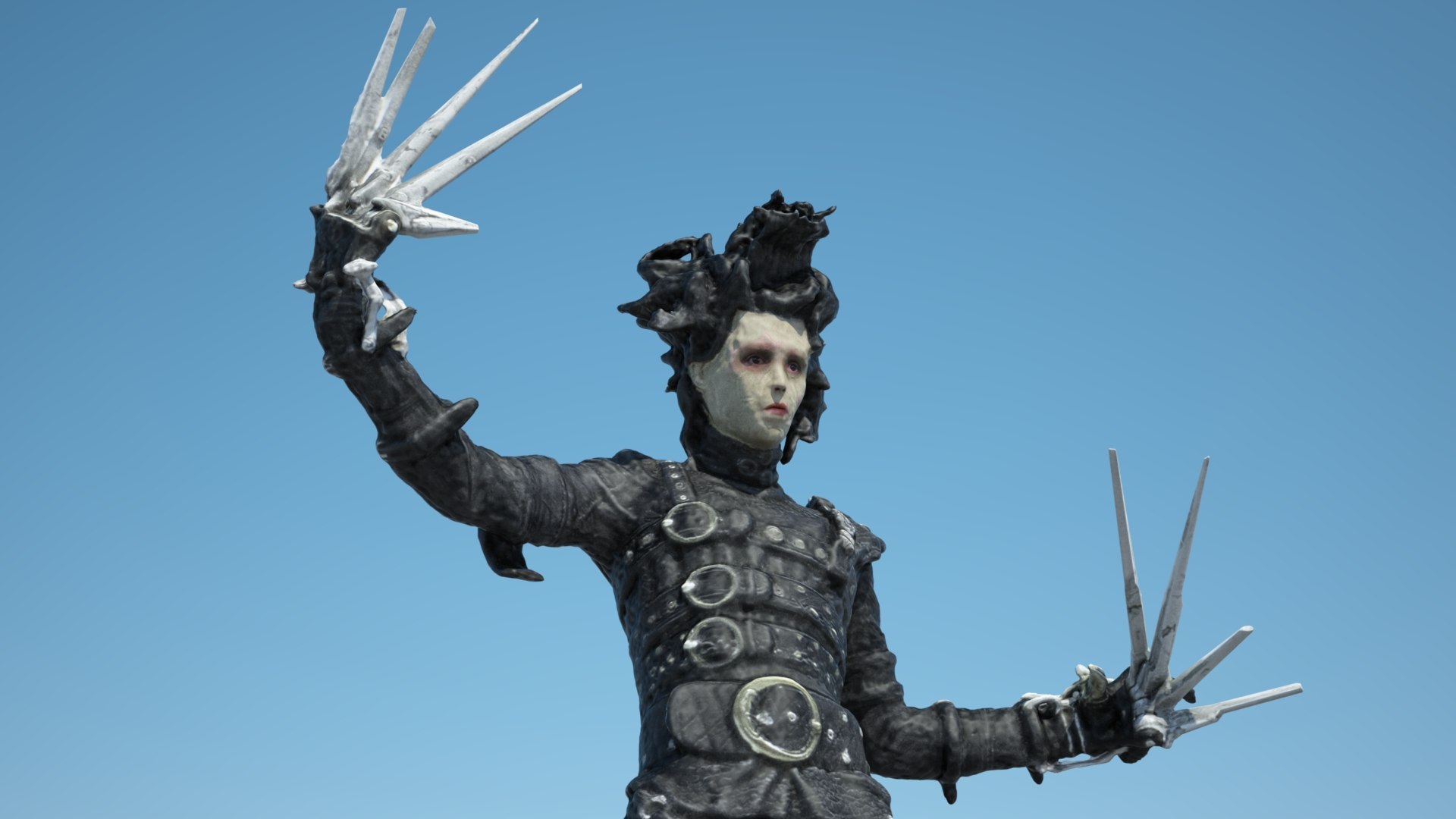 3D edward scissorhands action figure - TurboSquid 1571219