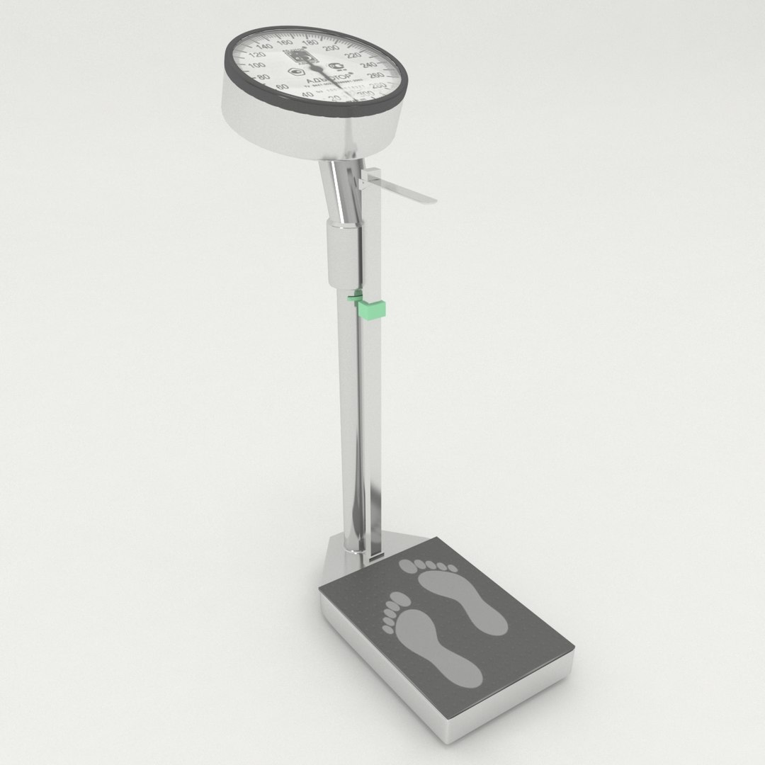 Human Weighing Scale 3D Model - TurboSquid 1585074