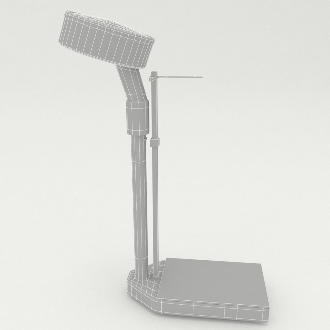 Human Weighing Scale 3D Model - TurboSquid 1585074