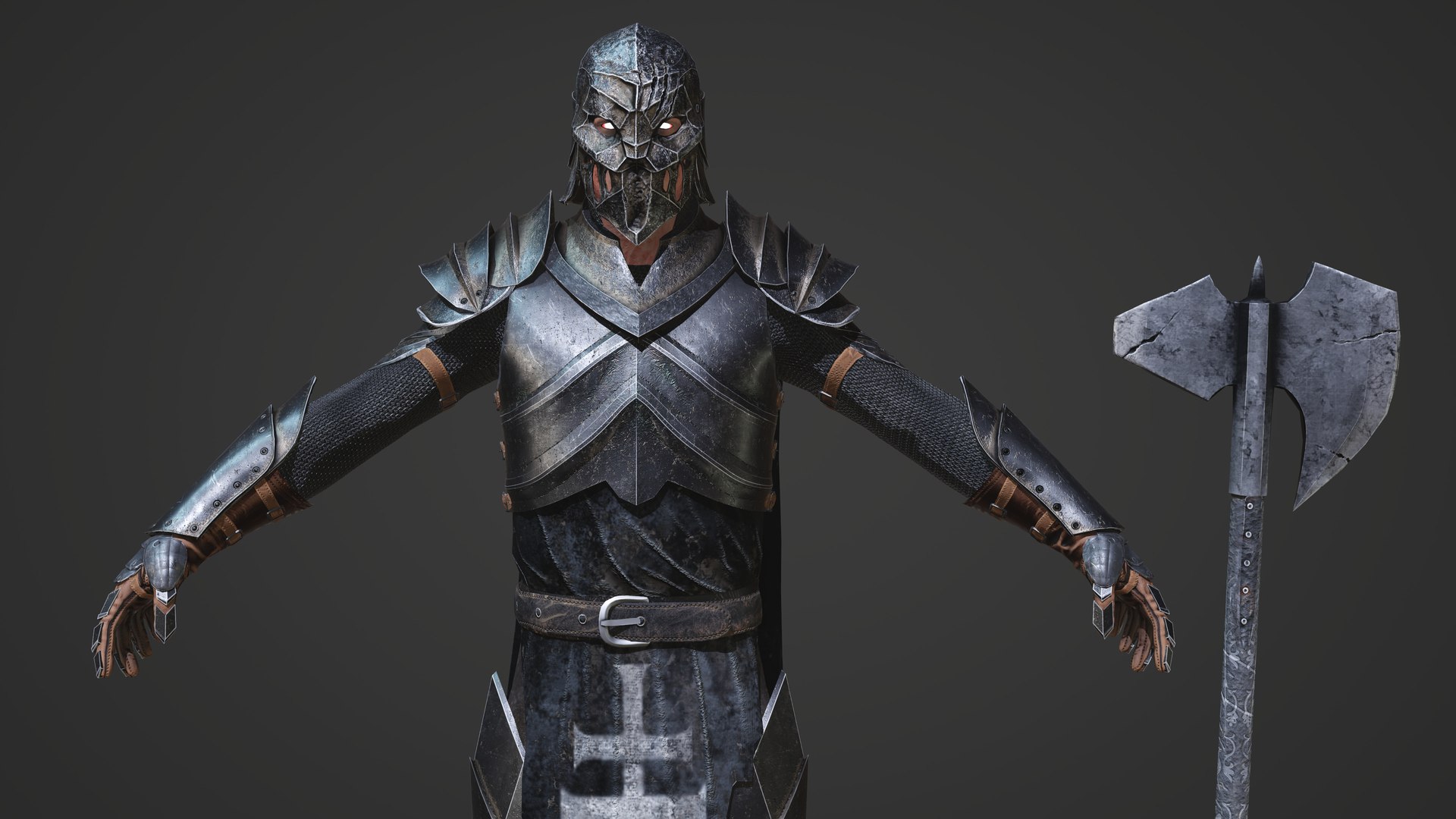 3D Evil Low-poly - TurboSquid 1567733