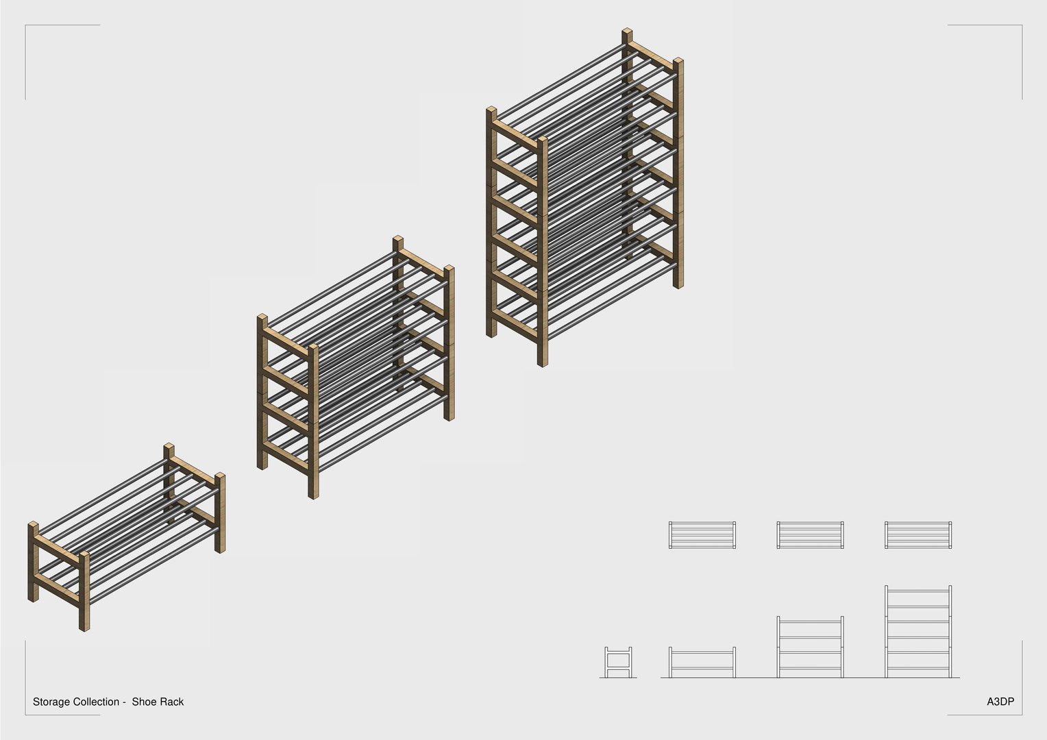 3D Parametric Storage - TurboSquid 1594219