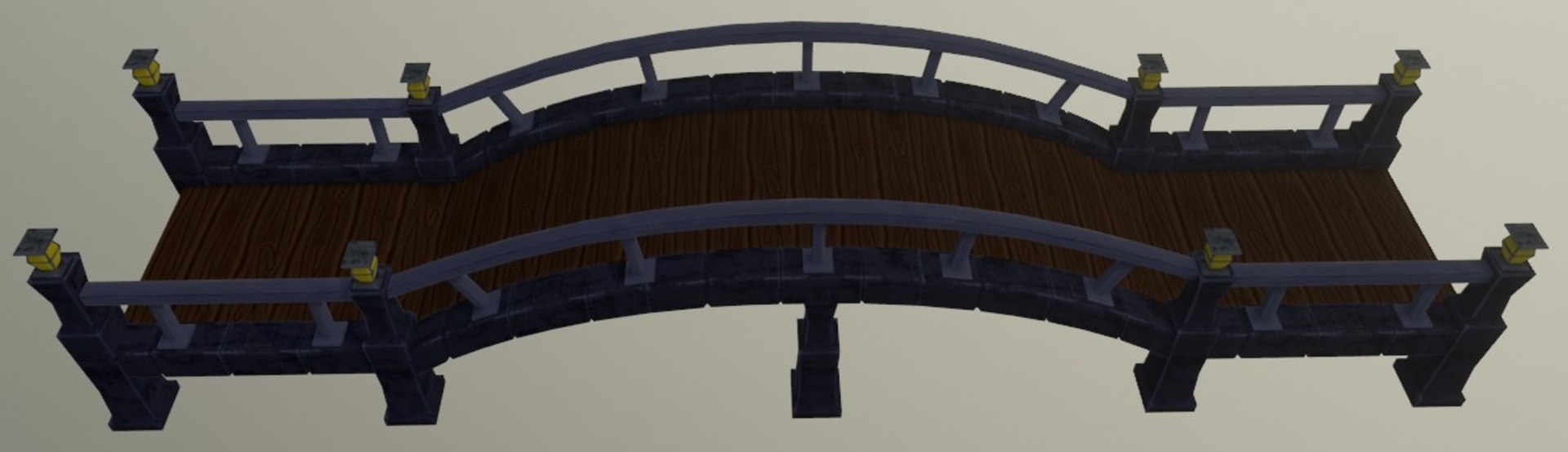 Stylized Bridge 3D Model - TurboSquid 1605280