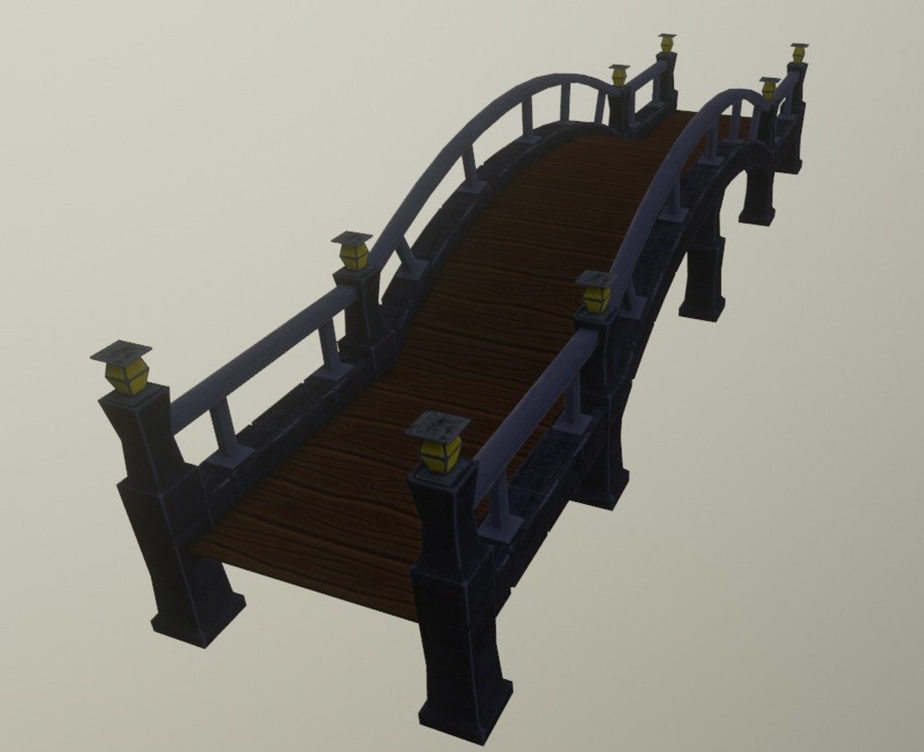 Stylized Bridge 3D Model - TurboSquid 1605280