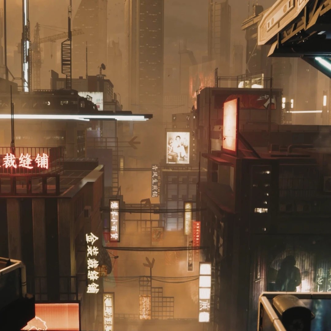 City Futuristic With Blade Runner Inspiration 3D - TurboSquid 2070779