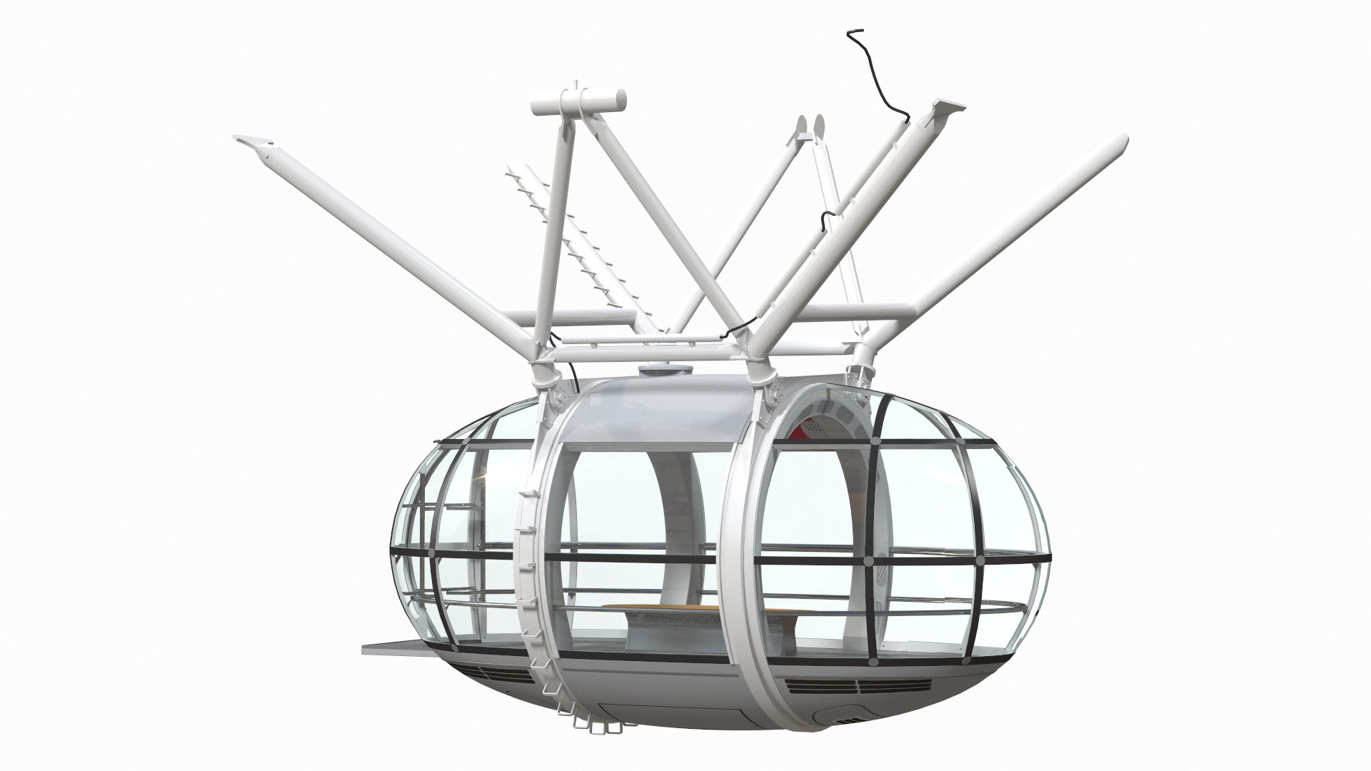 Wheel Cabins 3D Model - TurboSquid 1620956