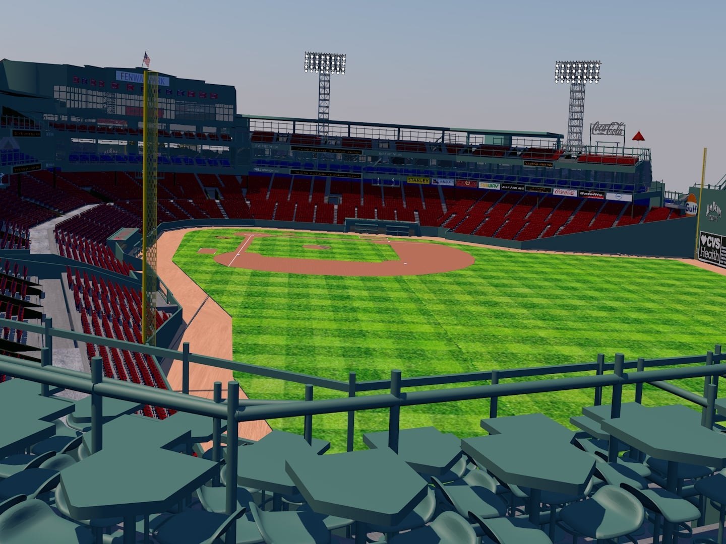 3D Baseball Stadium - TurboSquid 1624339