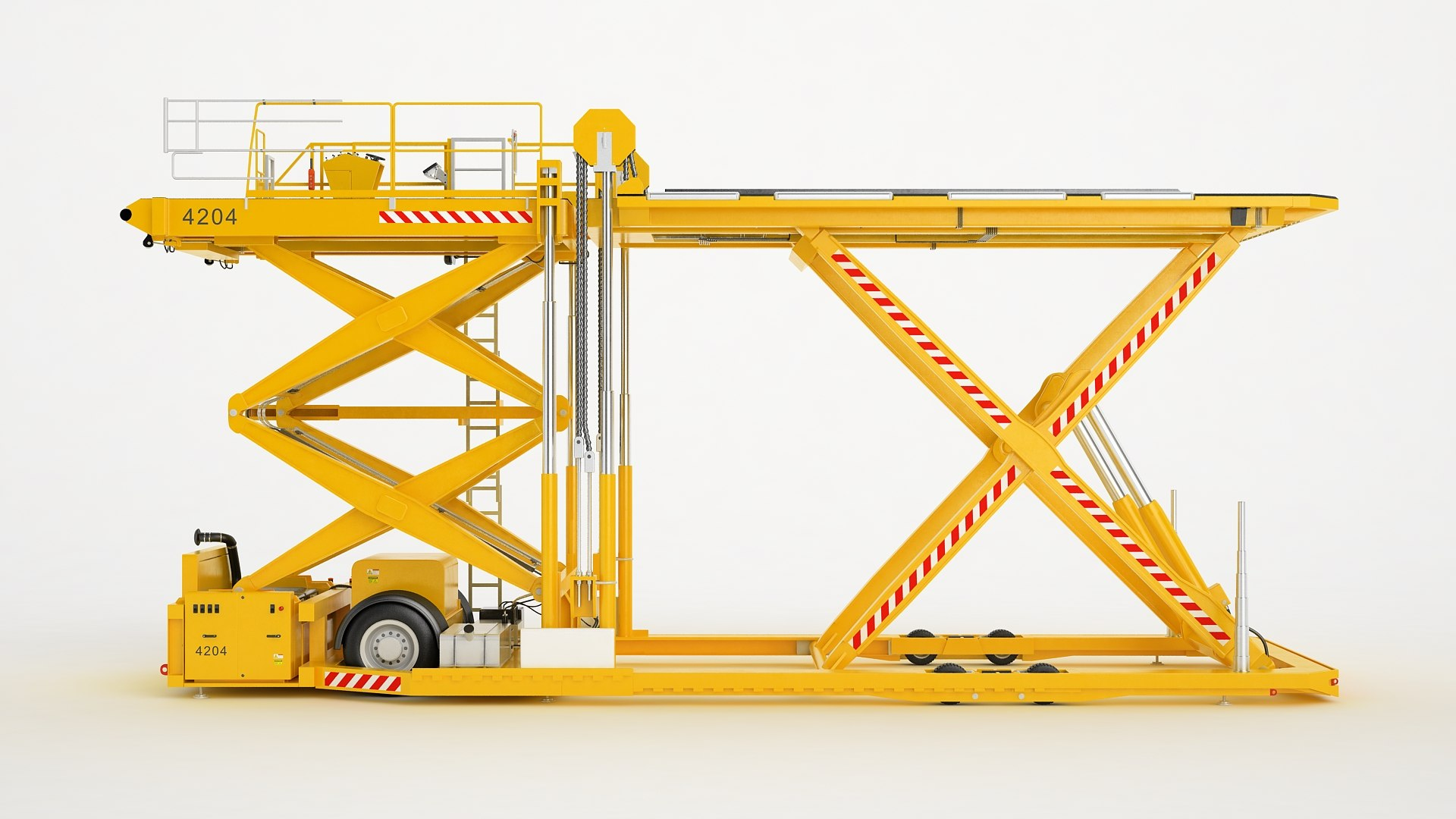 Aircraft Loader Baggage Model - TurboSquid 1633522