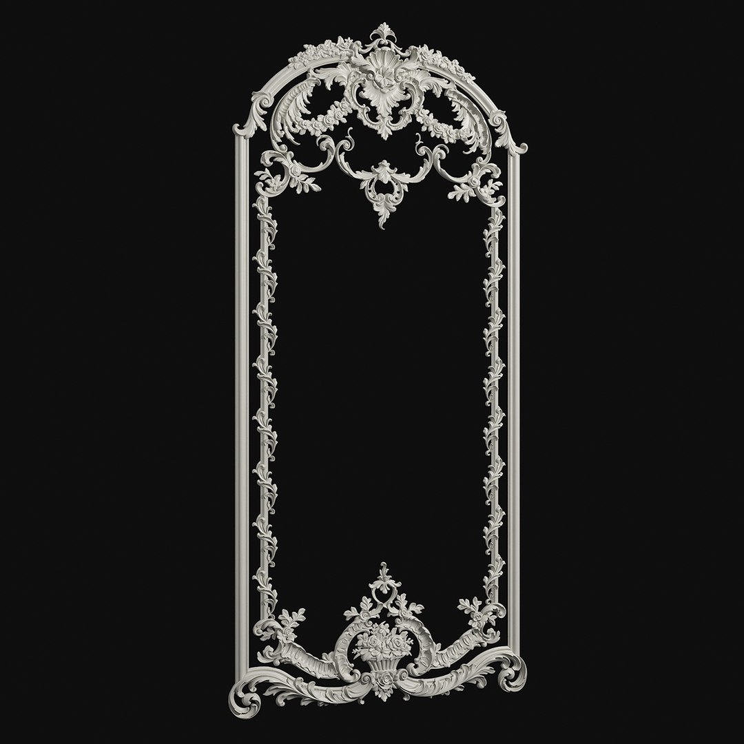 Wall frame 2 3D model - TurboSquid 1646558