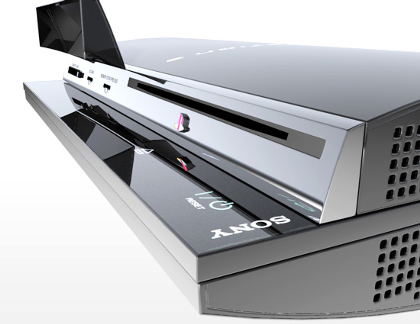 Sony Playstation Console Ps3 3d Model