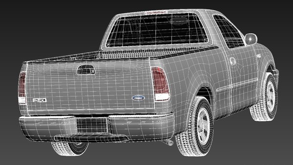 modelo 3d Ford F-150 1997-2003 - TurboSquid 716294