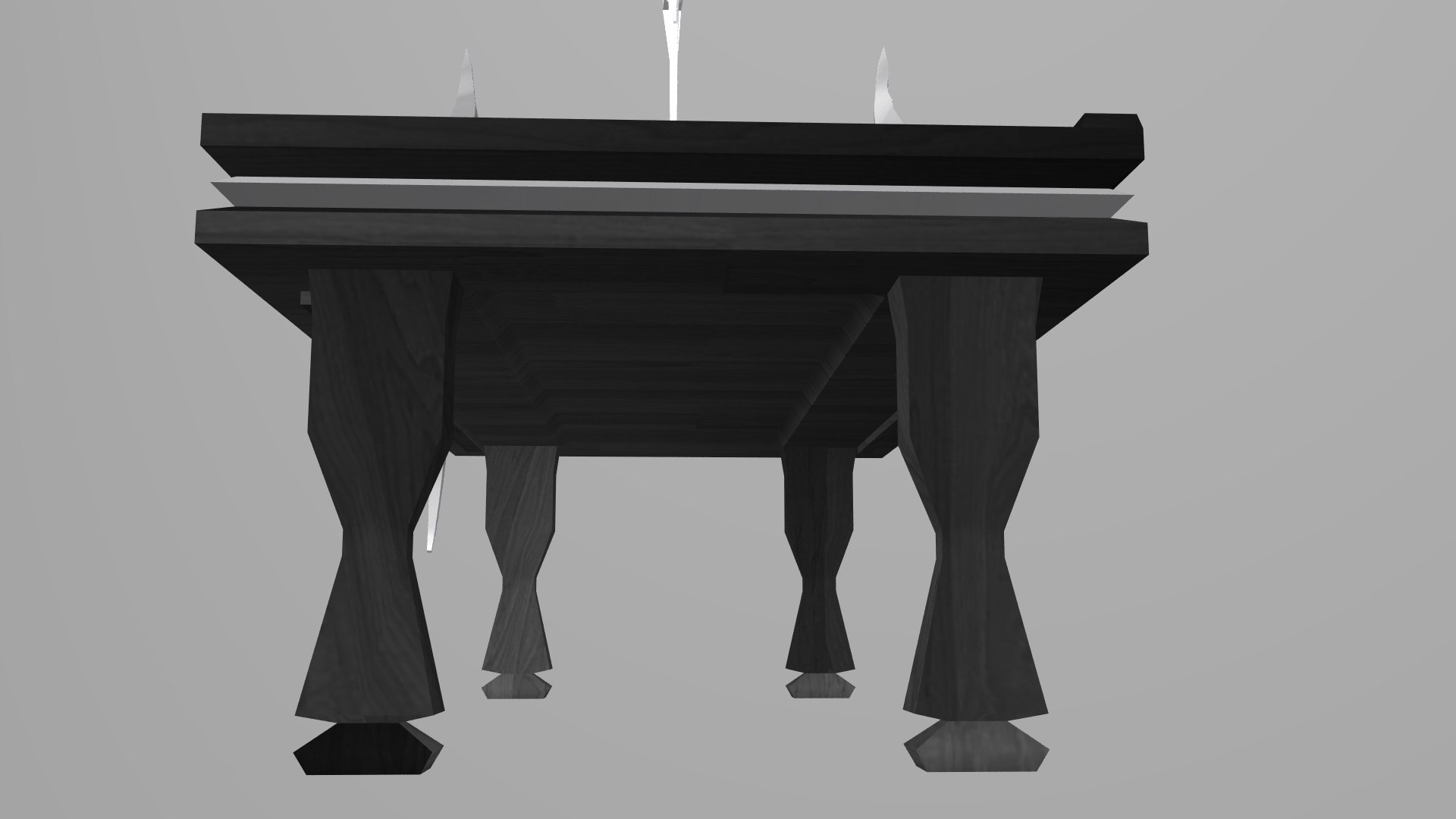 3D table vampire model - TurboSquid 1235035