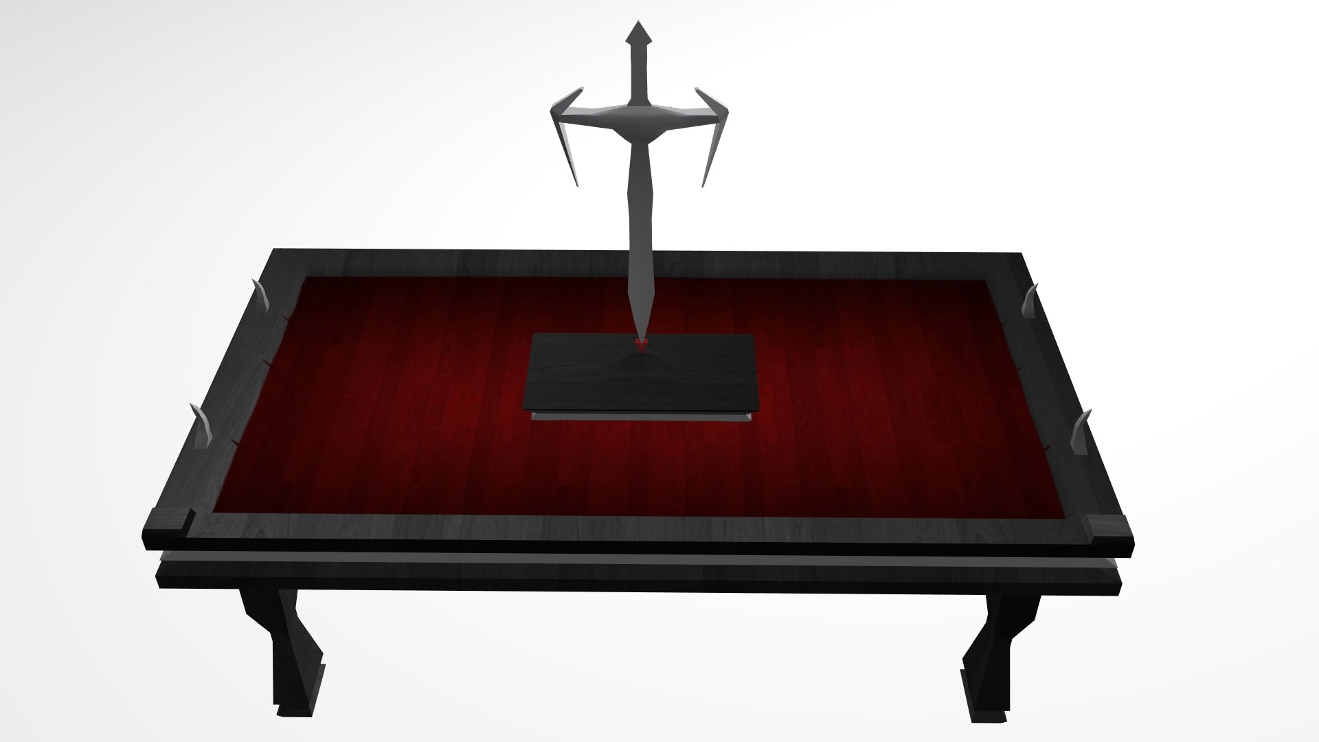 3D table vampire model - TurboSquid 1235035