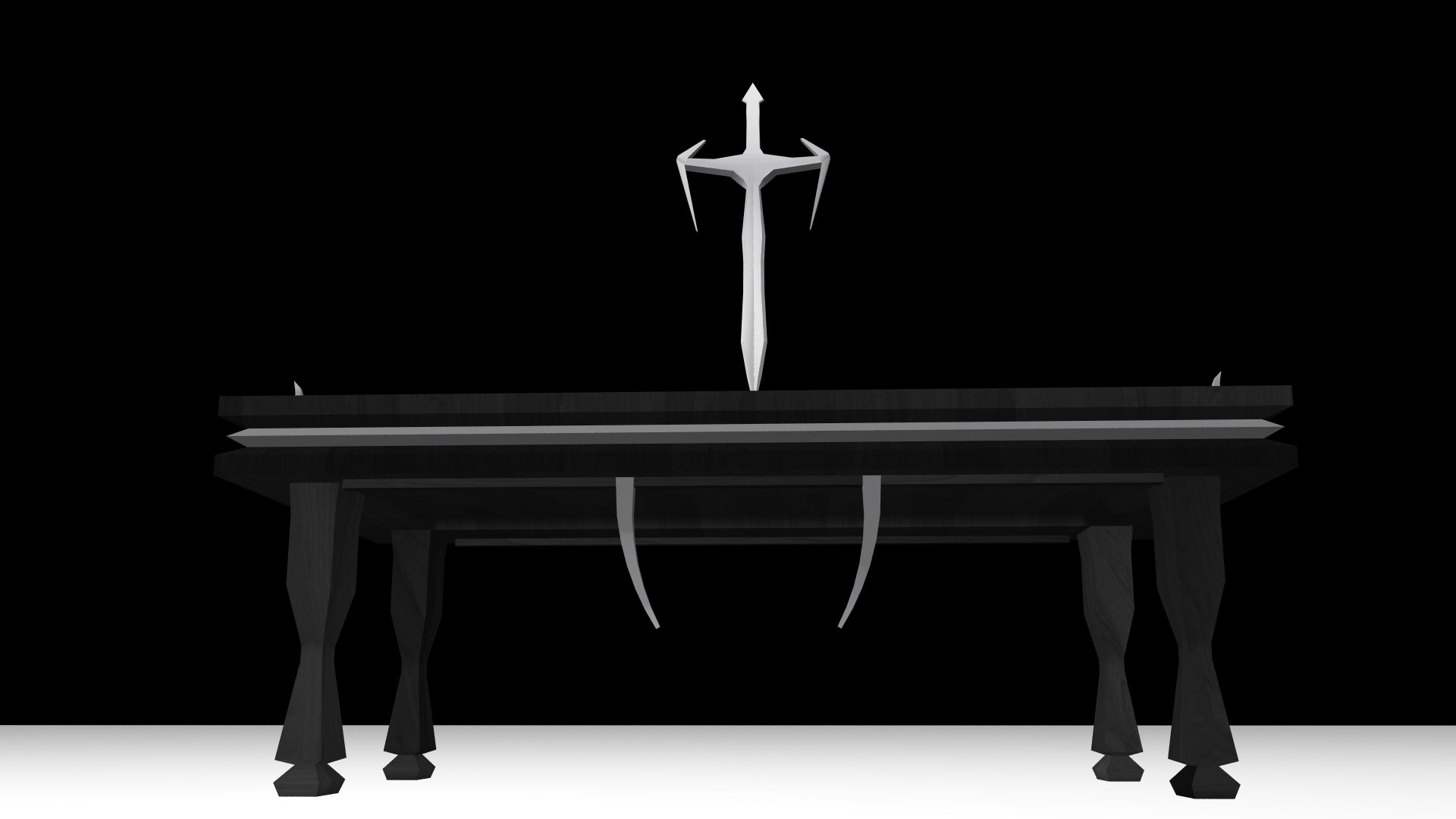 3D table vampire model - TurboSquid 1235035