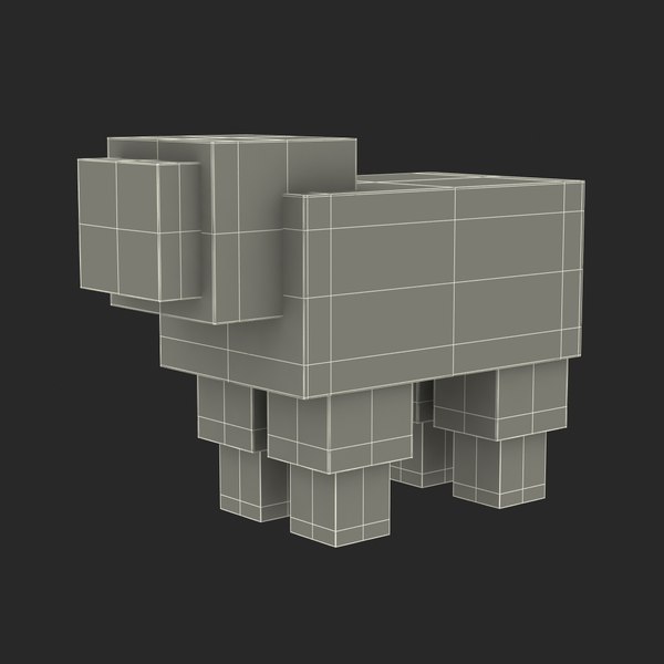 Modo를위한 Minecraft Sheep Rigged 3D 모델 - TurboSquid 1538836