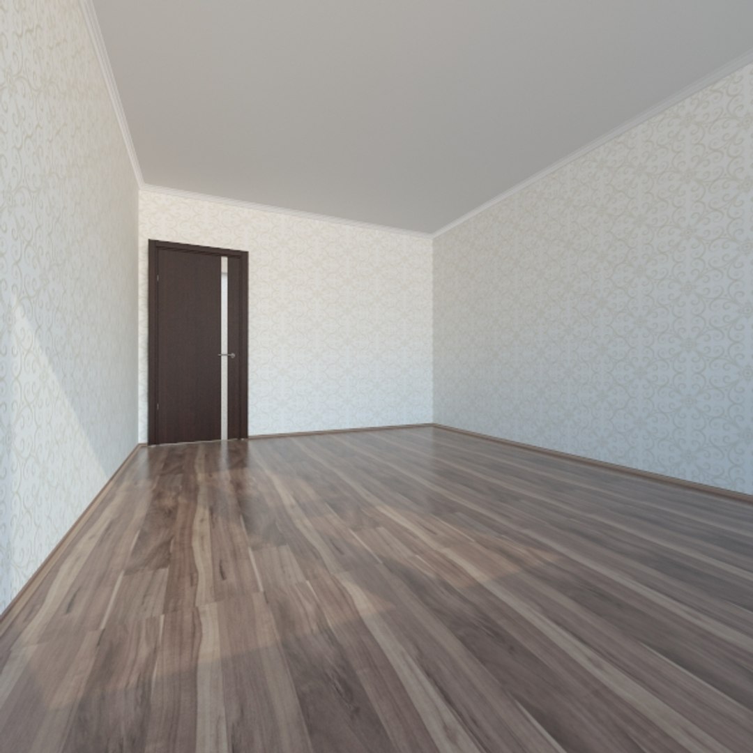 3d Model Base Interior Scene