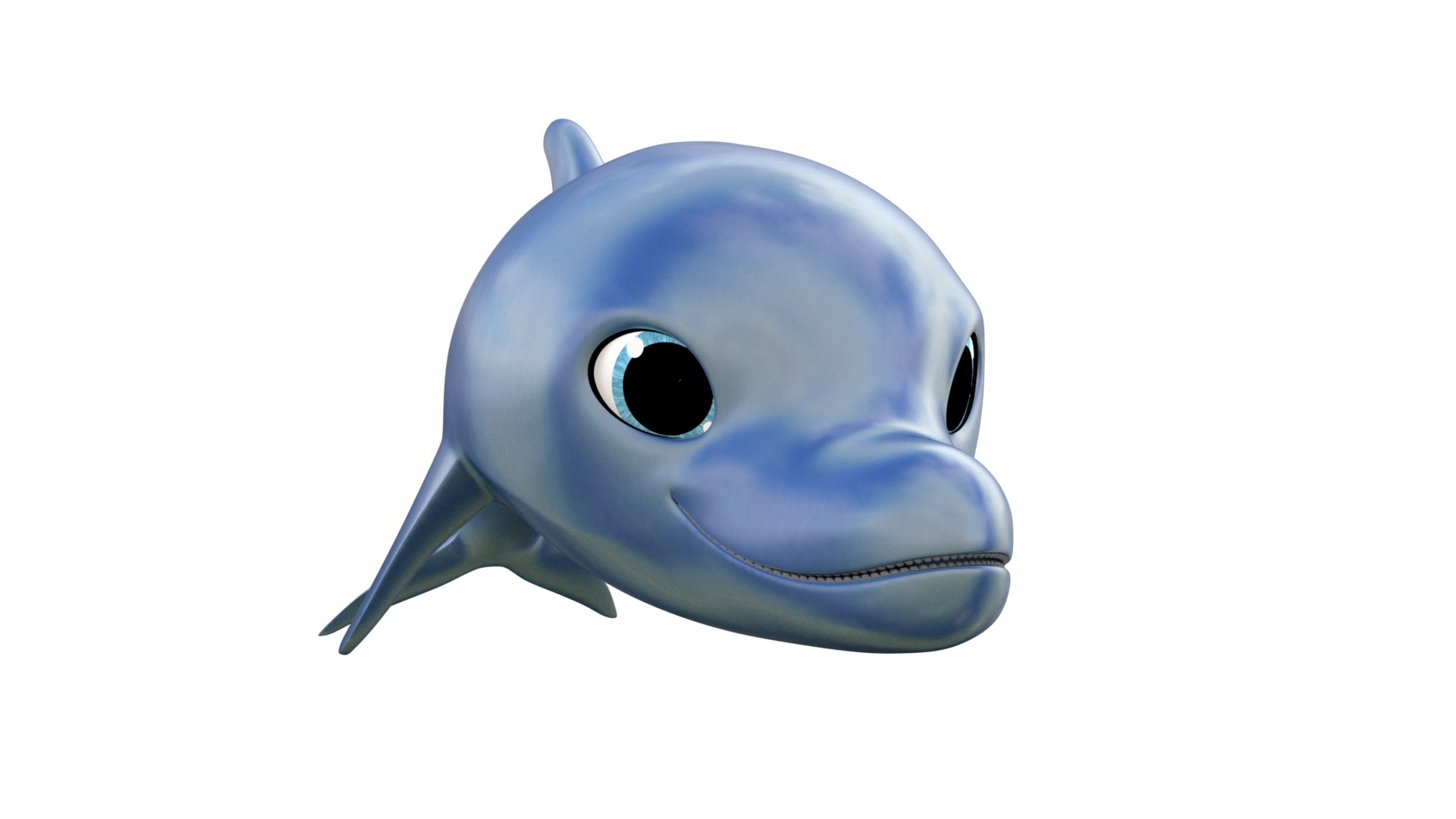 Dolphin Character 3d Ma