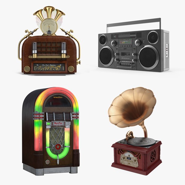 3d c4d iphone 5 stereo boombox