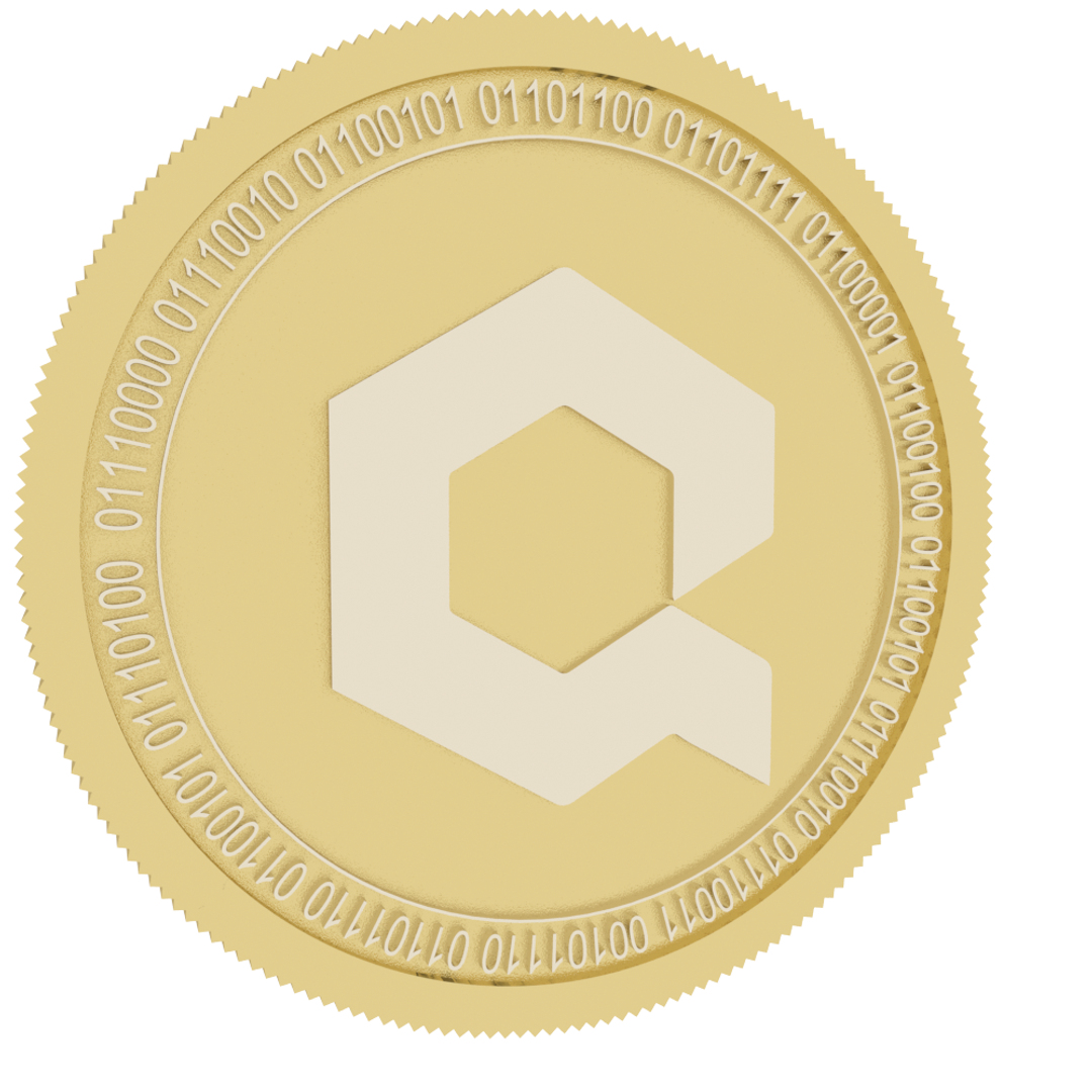 Quant Gold Coin 3D Model - TurboSquid 1458373