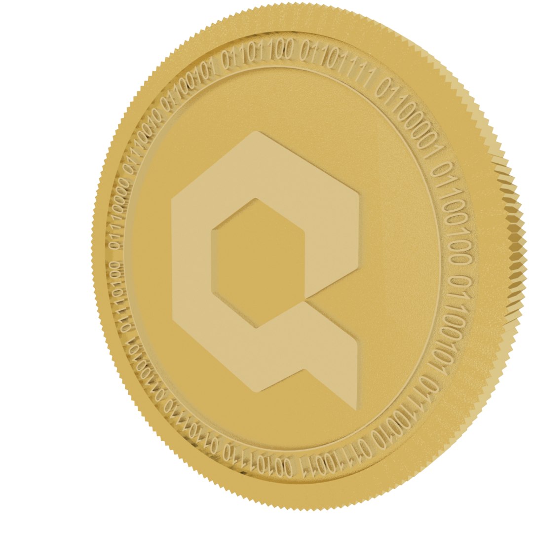Quant Gold Coin 3D Model - TurboSquid 1458373