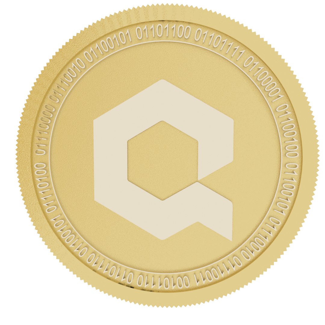 Quant Gold Coin 3D Model - TurboSquid 1458373