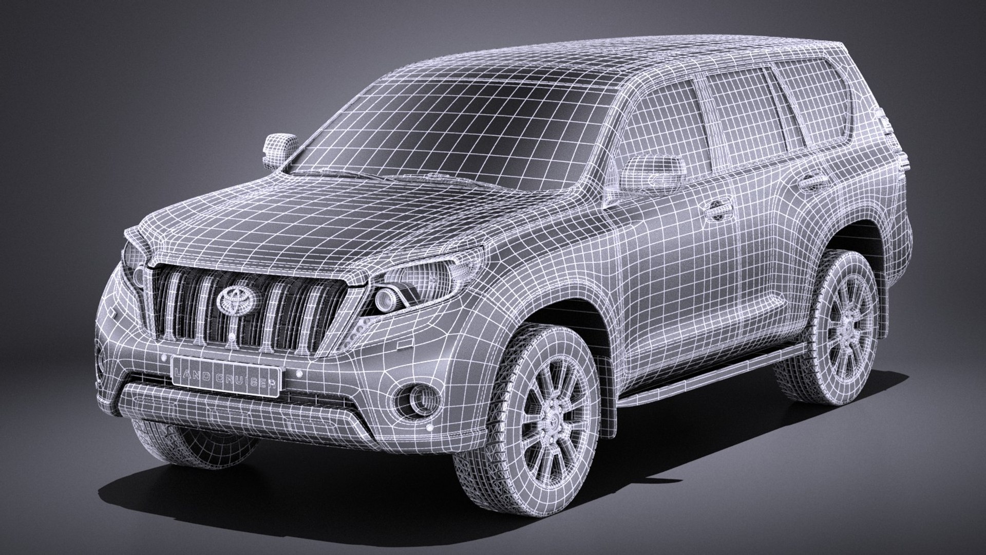 3D Cruiser 2015 Toyota Model - TurboSquid 1263339