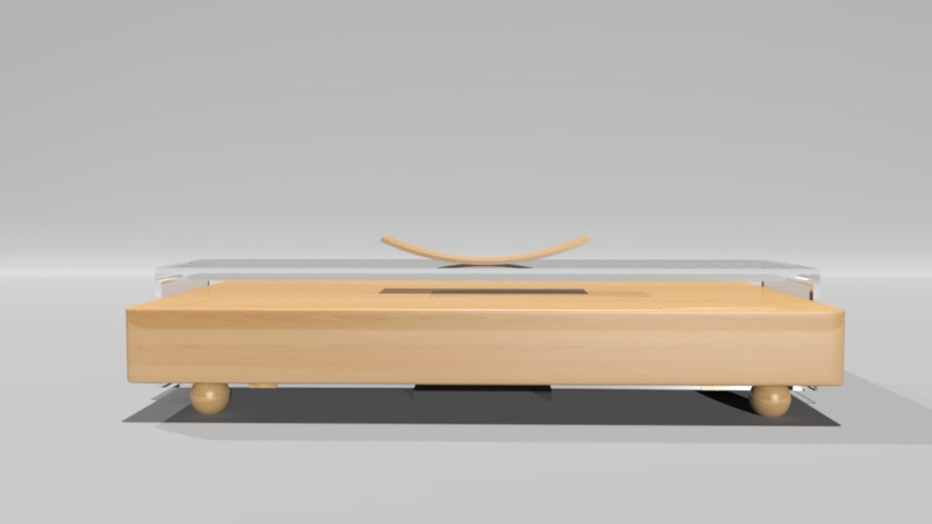 3d center table model