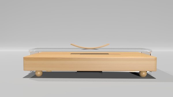 3d center table model