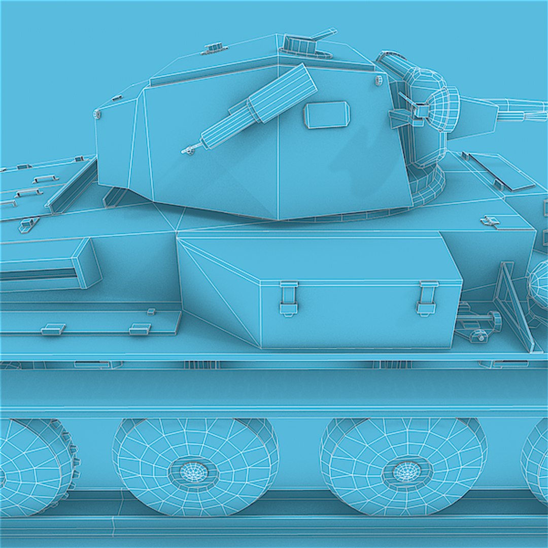 3d obj a17 light tank mk