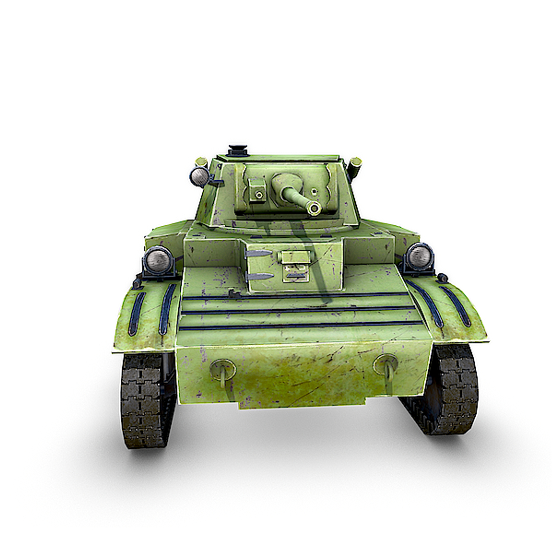 3d obj a17 light tank mk