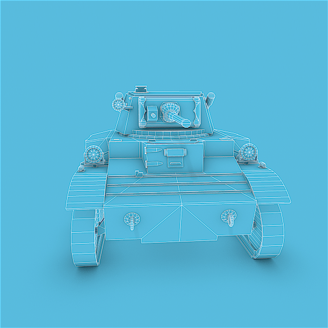 3d obj a17 light tank mk