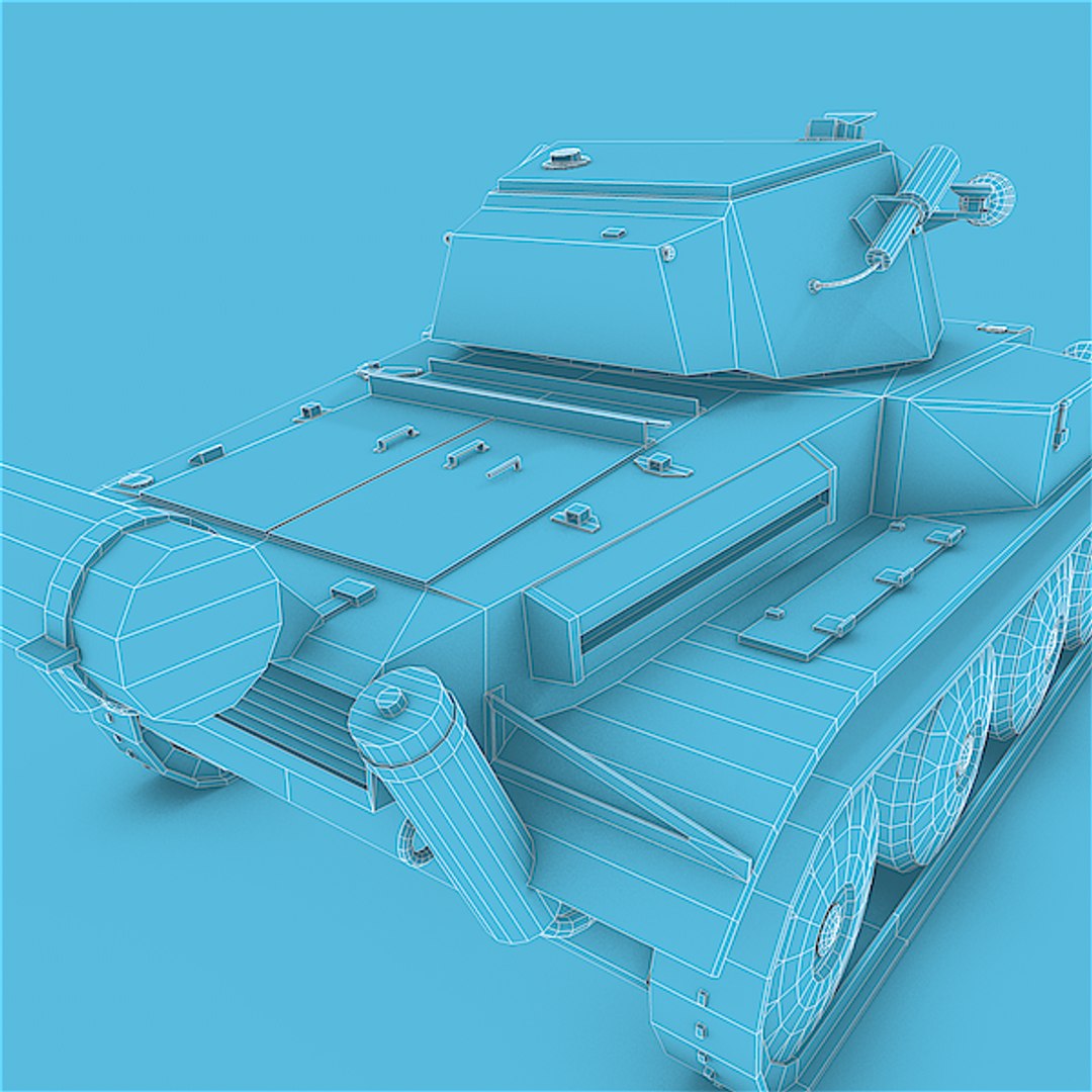 3d obj a17 light tank mk