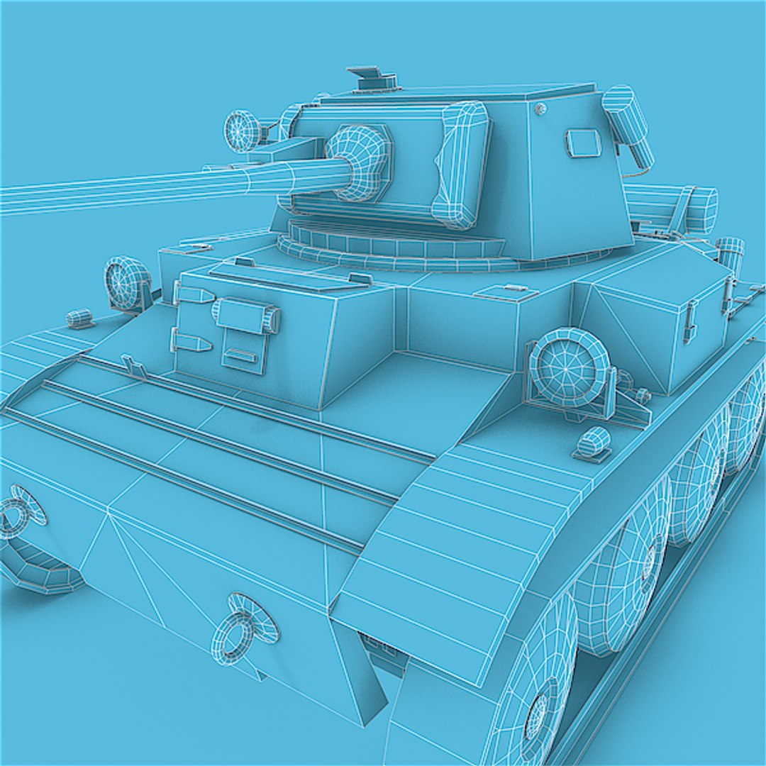 3d obj a17 light tank mk