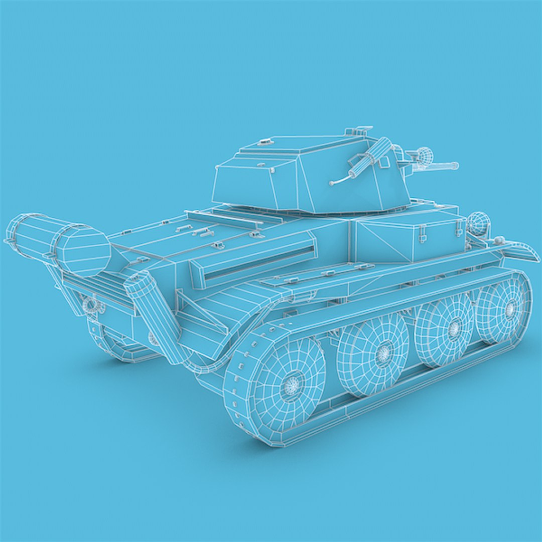 3d obj a17 light tank mk