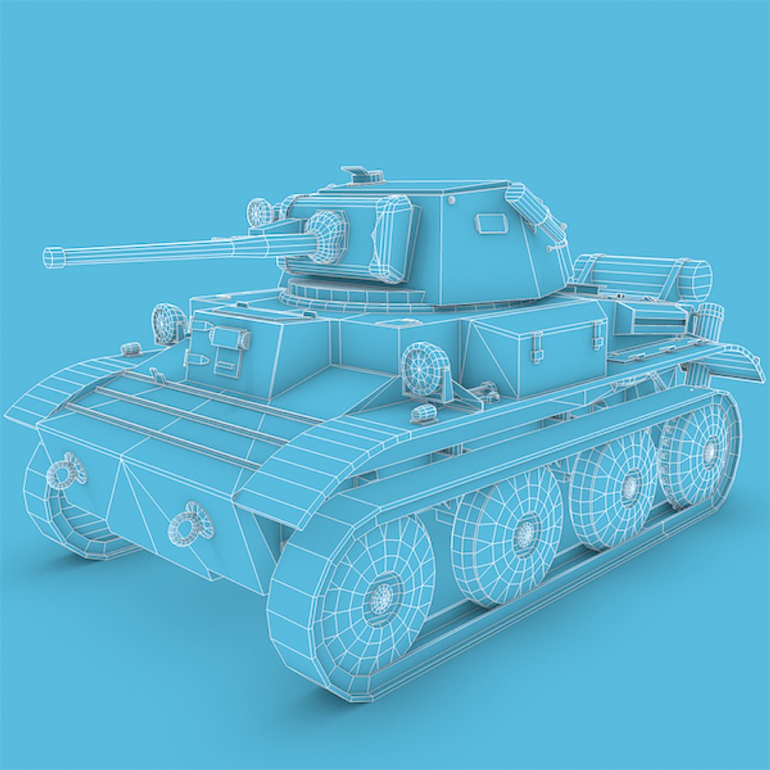 3d obj a17 light tank mk