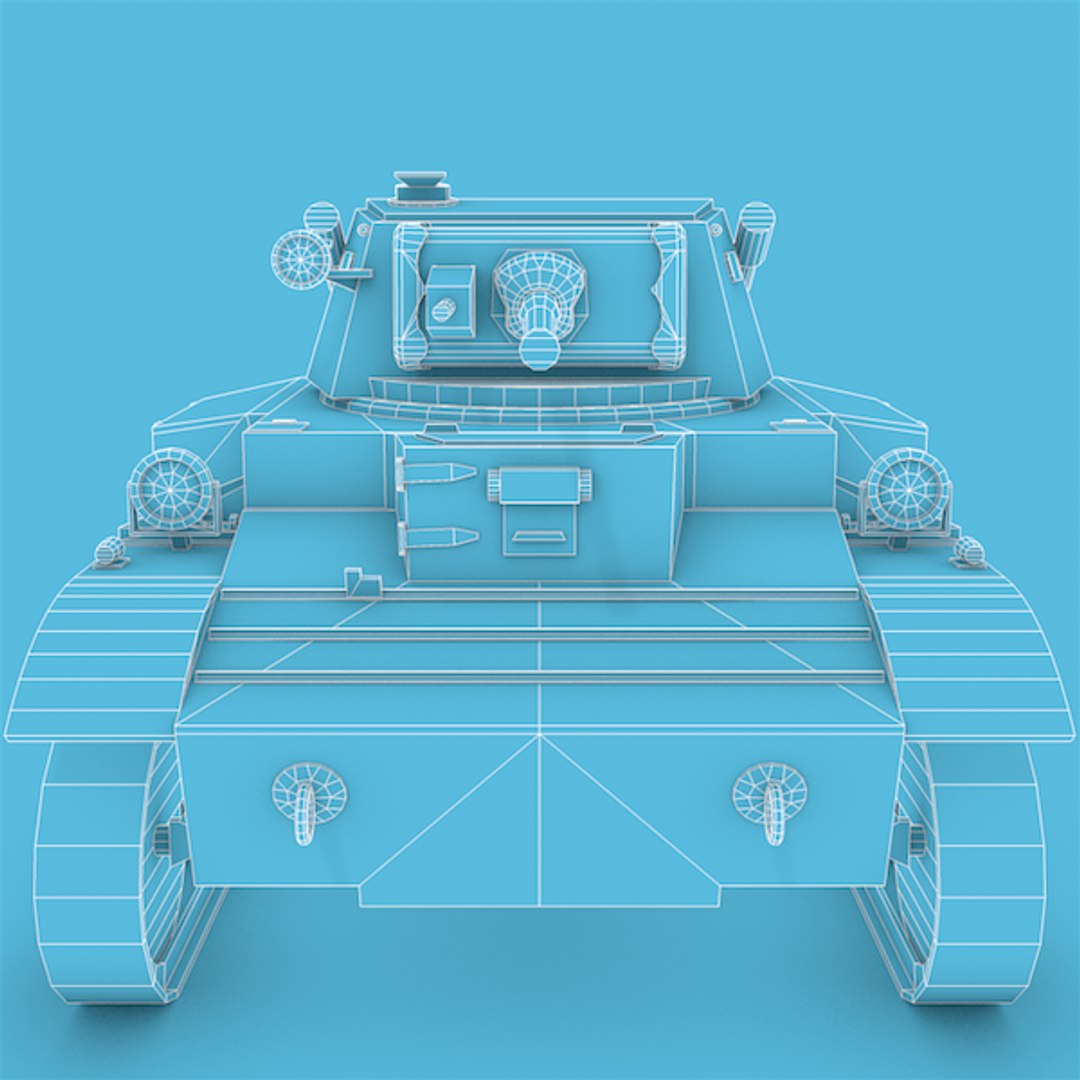 3d obj a17 light tank mk