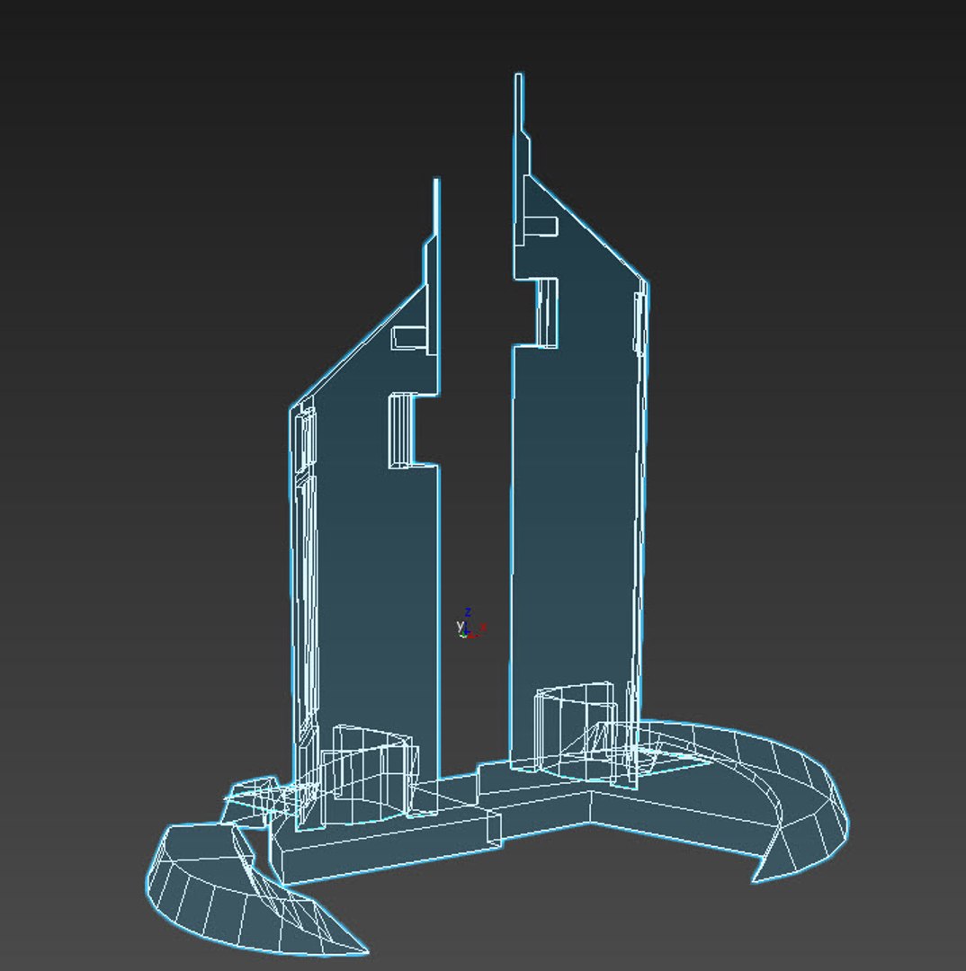 Emirates towers 3D - TurboSquid 1227932