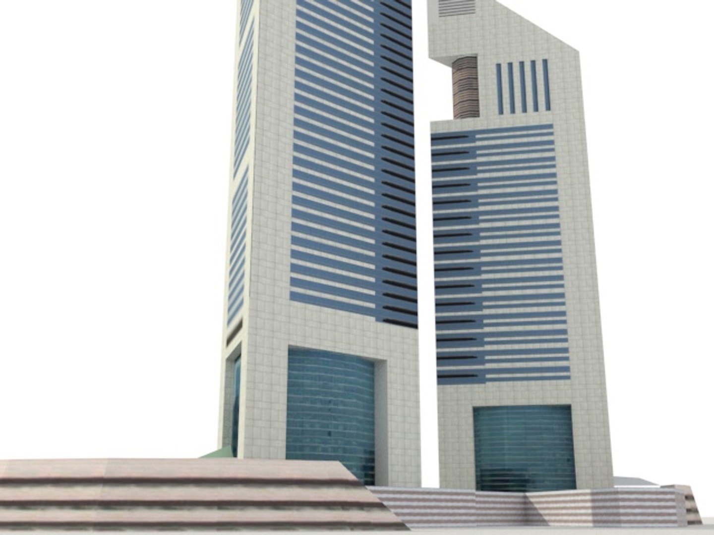Emirates towers 3D - TurboSquid 1227932