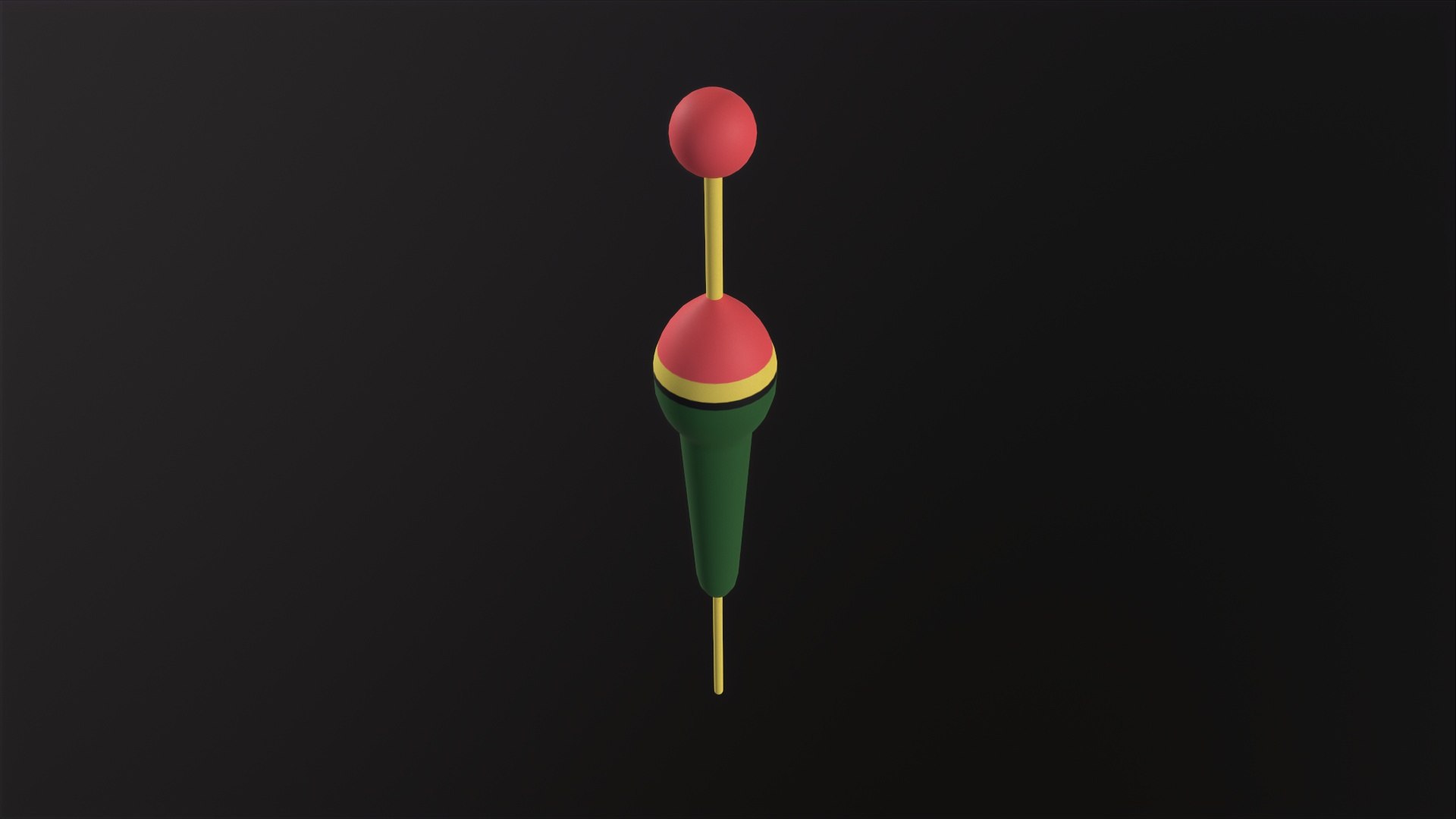 3D Model Fishing Float - TurboSquid 2106832