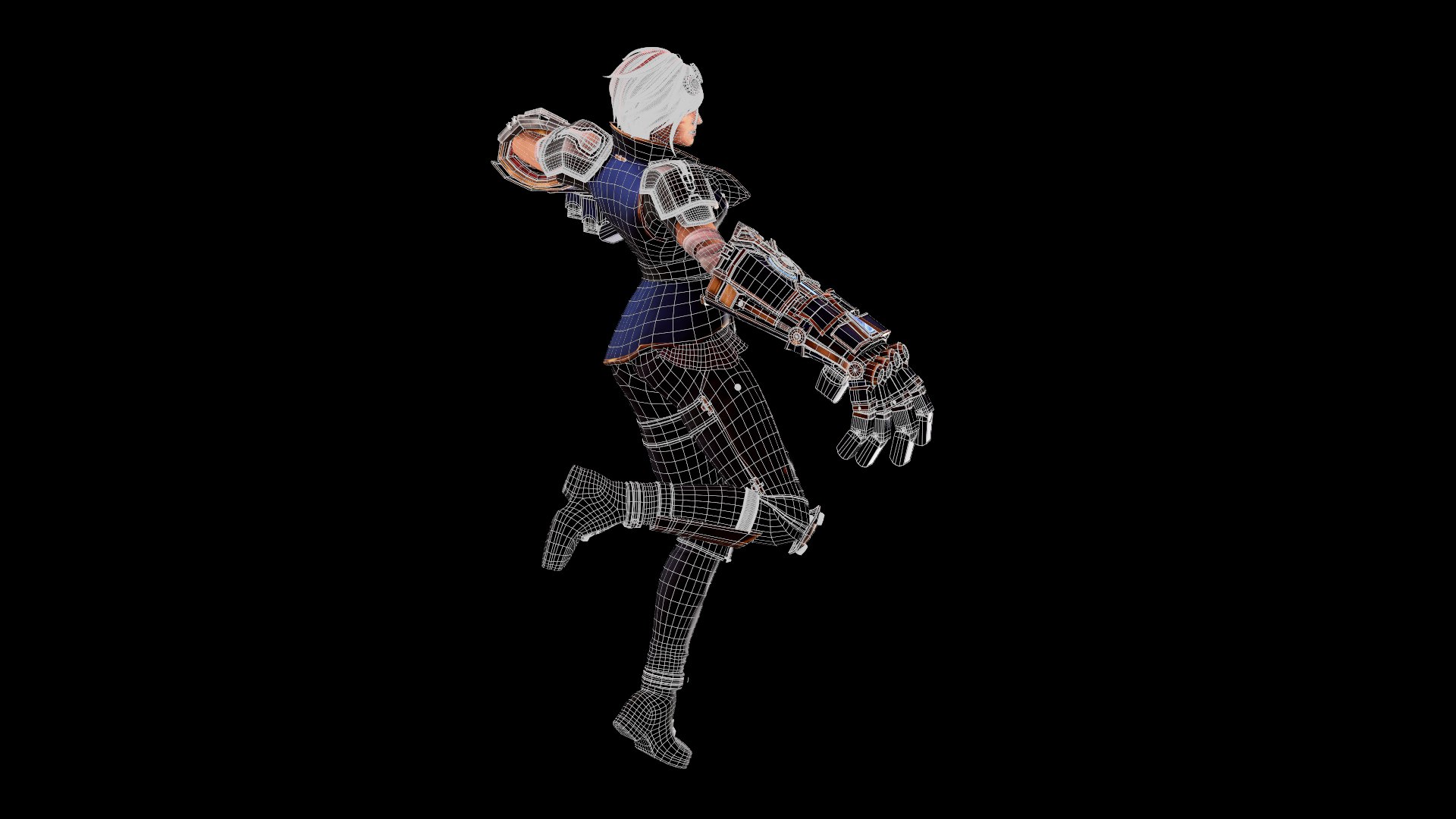 Vi Enforcer Arcane With Gauntlets 3D Model - TurboSquid 2368170