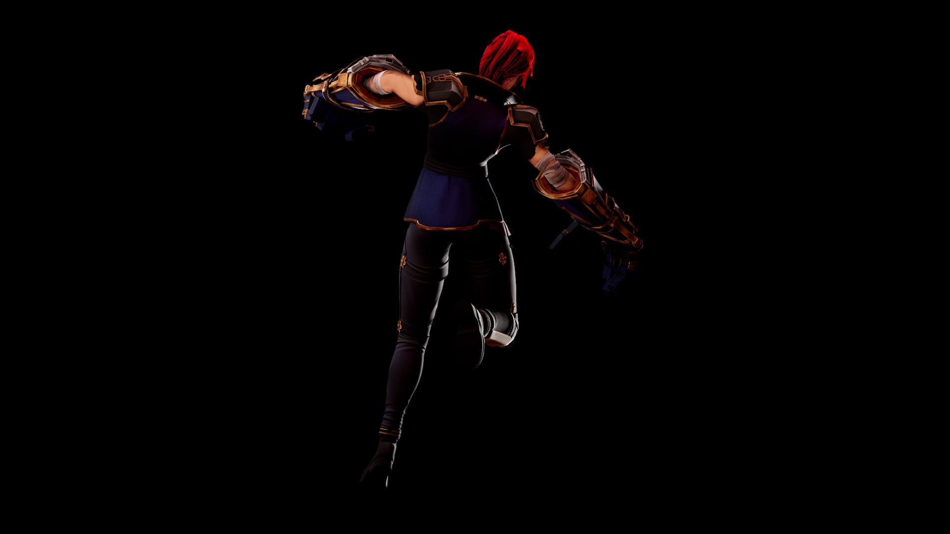 Vi Enforcer Arcane With Gauntlets 3D Model - TurboSquid 2368170