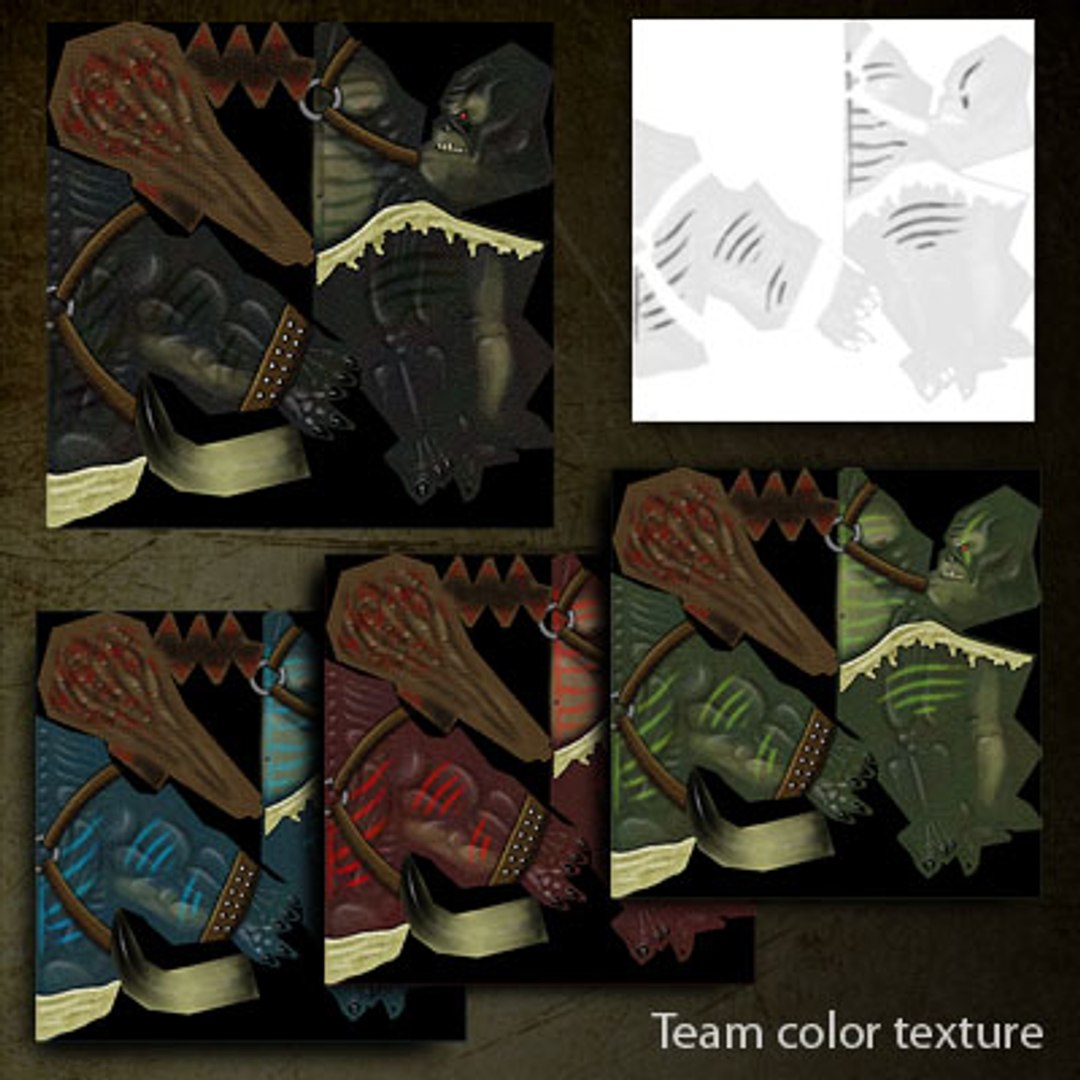 3dsmax Daemon Glest Animation