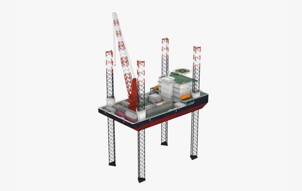 Wind farm construction 3D 모델 - TurboSquid 2053223